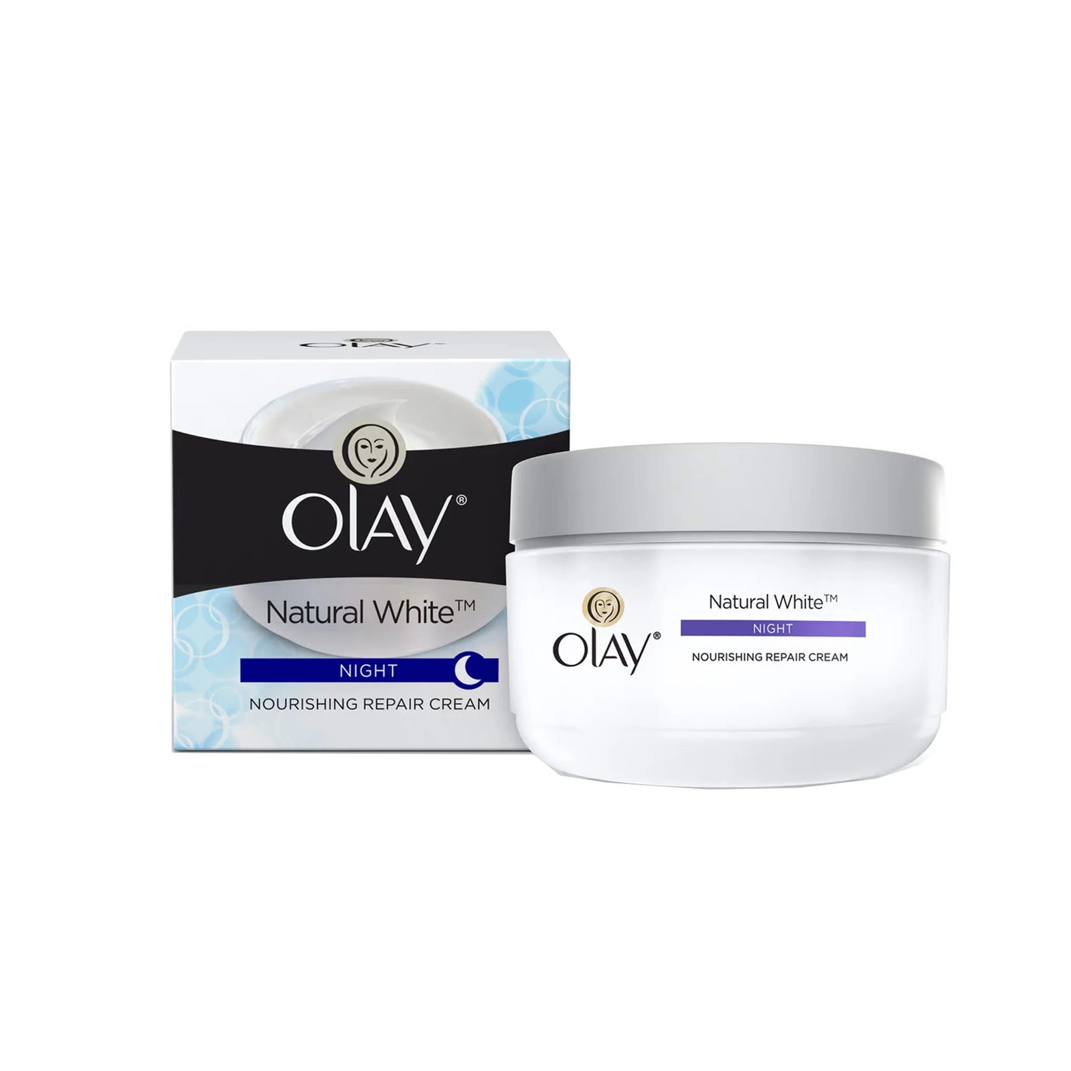 Olay Natural Aura All In One Radiance Night Cream - Buy United States ...