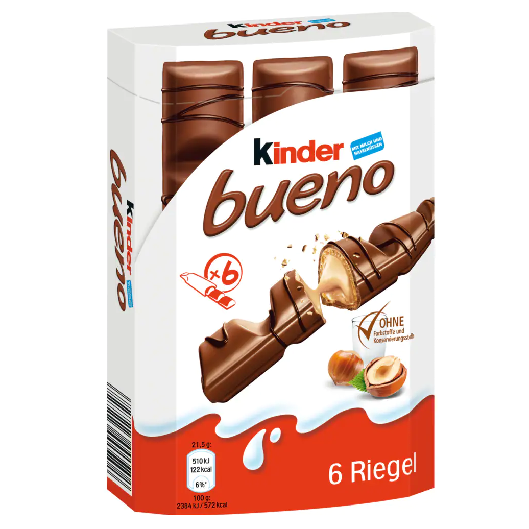 Wholesale Price Of Ferrero Kinder Bueno 43g Hazelnut Cream Filled ...