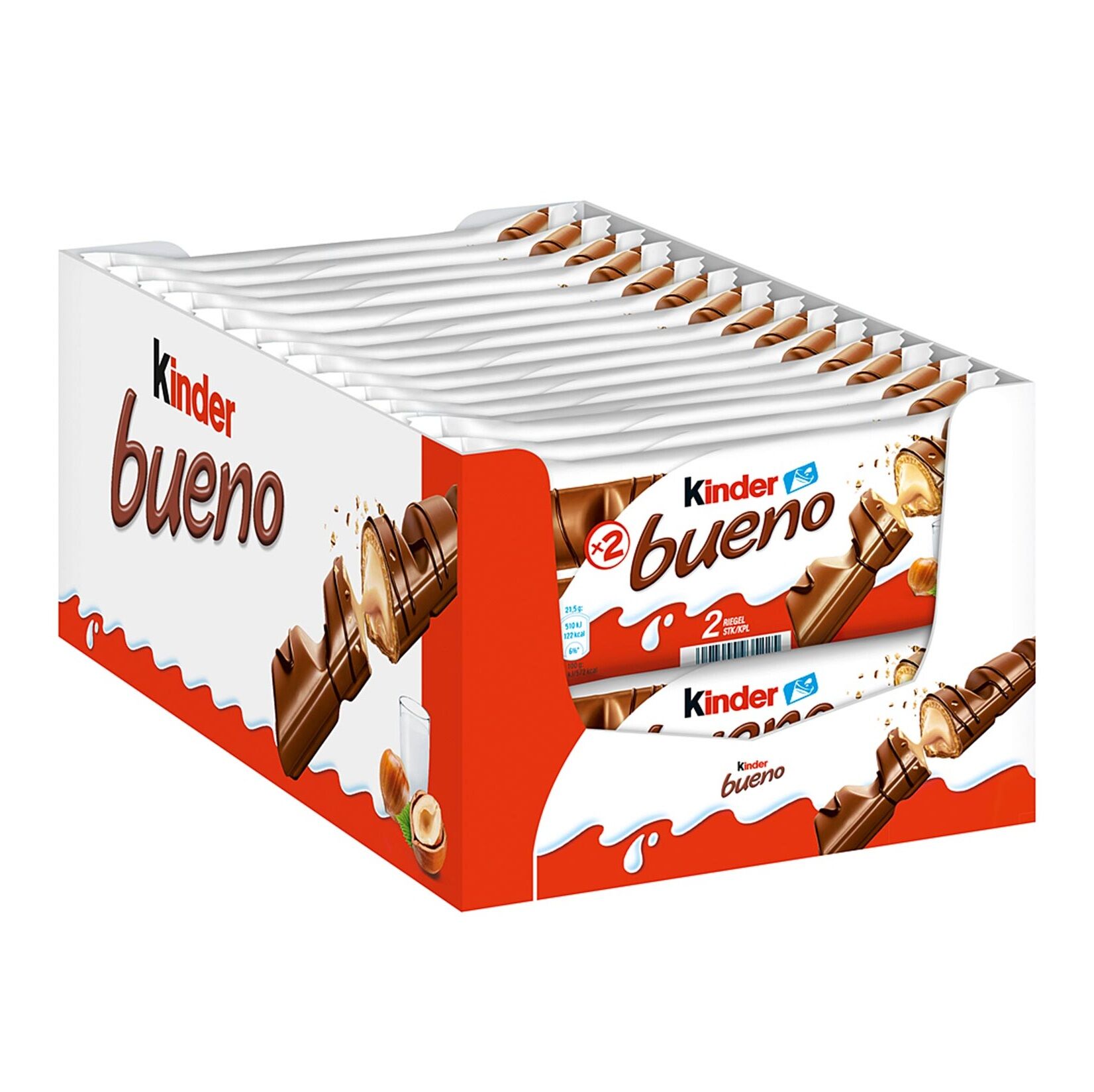 Wholesale Price Of Ferrero Kinder Bueno 43g Hazelnut Cream Filled ...