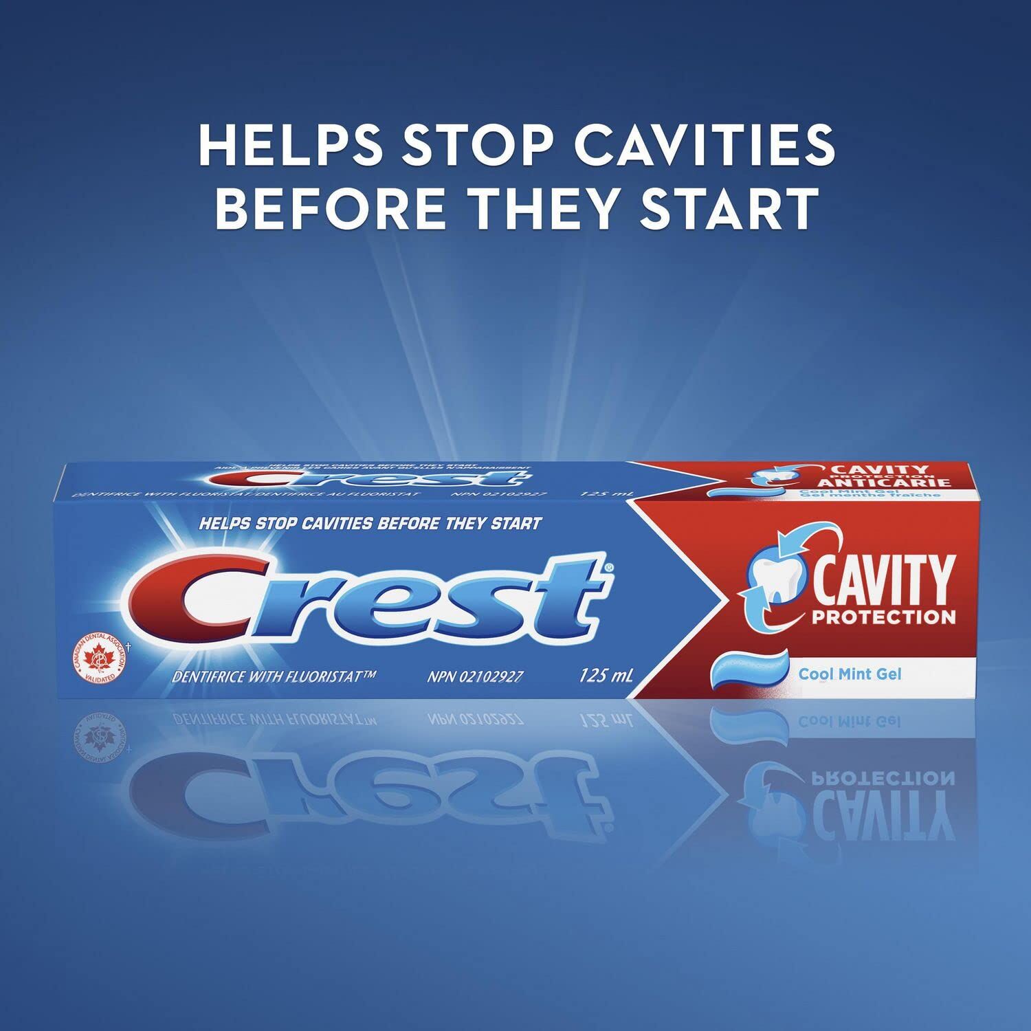 High Quality Crest Toothpaste Cavity Protection Cool Mint Gel At Low ...