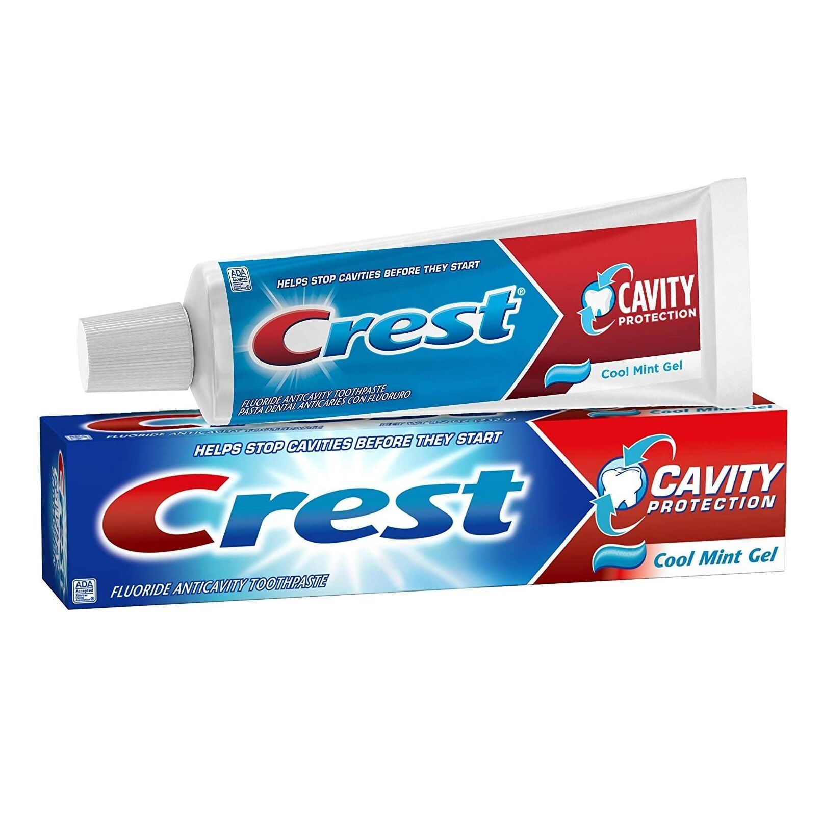High Quality Crest Toothpaste Cavity Protection Cool Mint Gel At Low ...