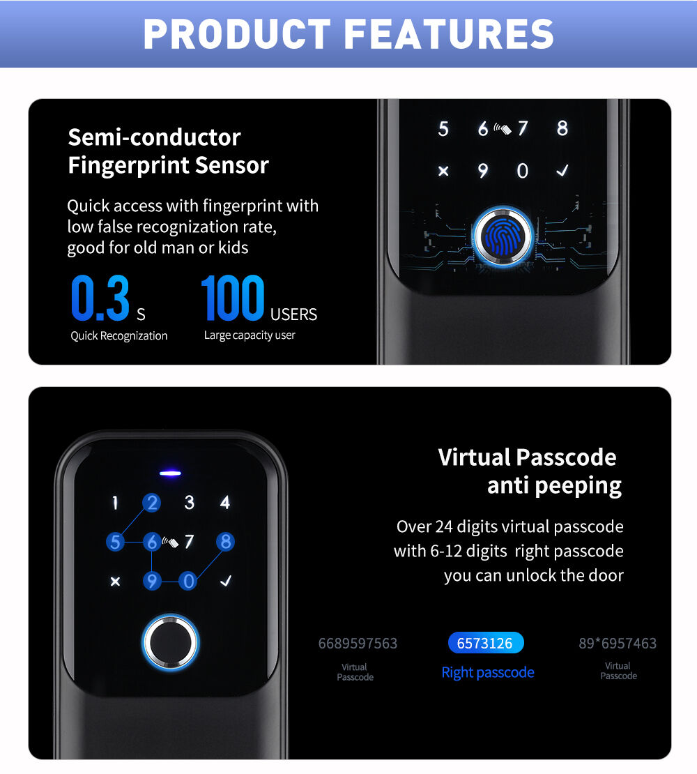 Sinovo Tuya/ttlock Ble Outdoor Waterproof Ip65 Wall Mounted Smart Key ...