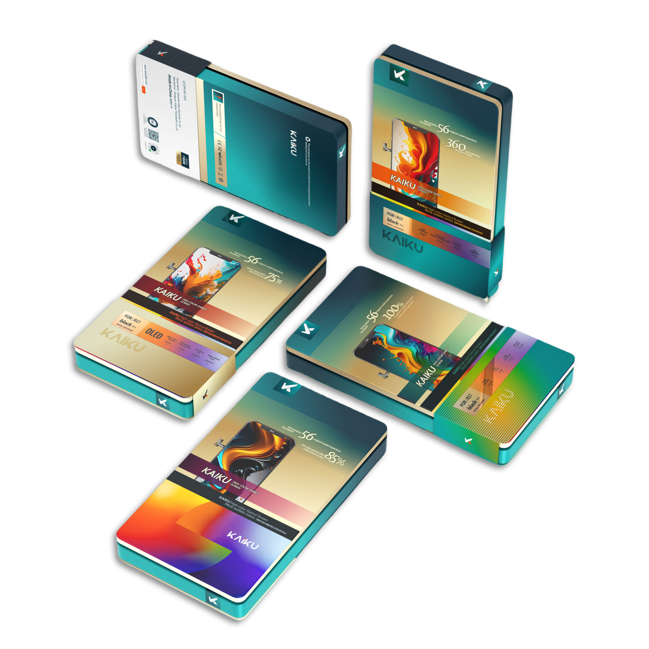 Kaiku Lcd For Iphone 13promax Oled Wholesale Price Incell Screen ...