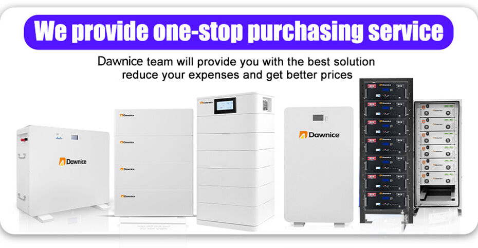 Dawnice 5kw 10kw 15kw 20kw 51.2v 200ah 314ah Home Energy Batteries ...