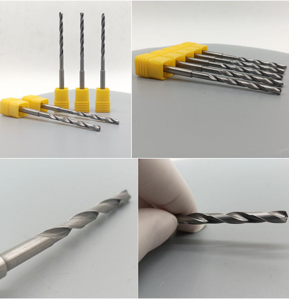 Solid Carbide Internal Cold Drill Carbide Drill Bits Twist Cold Dilling ...