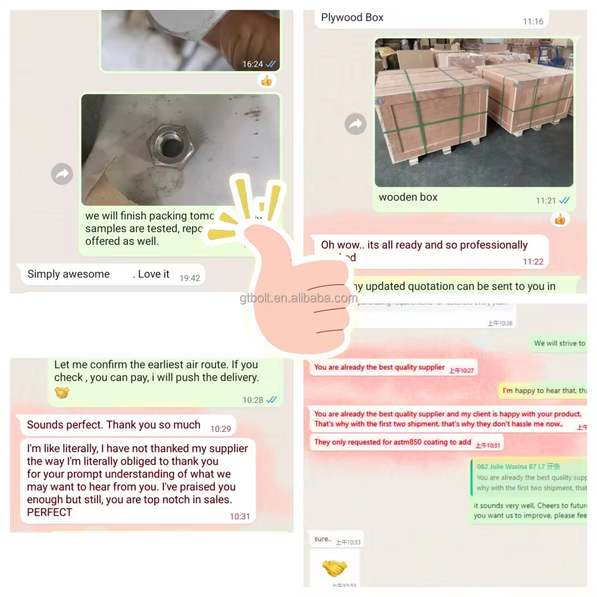 Fast Delivery 3/8" Unc X 1 1/4" Uns S31050/1.4466 Bolt Super Duplex Ss ...