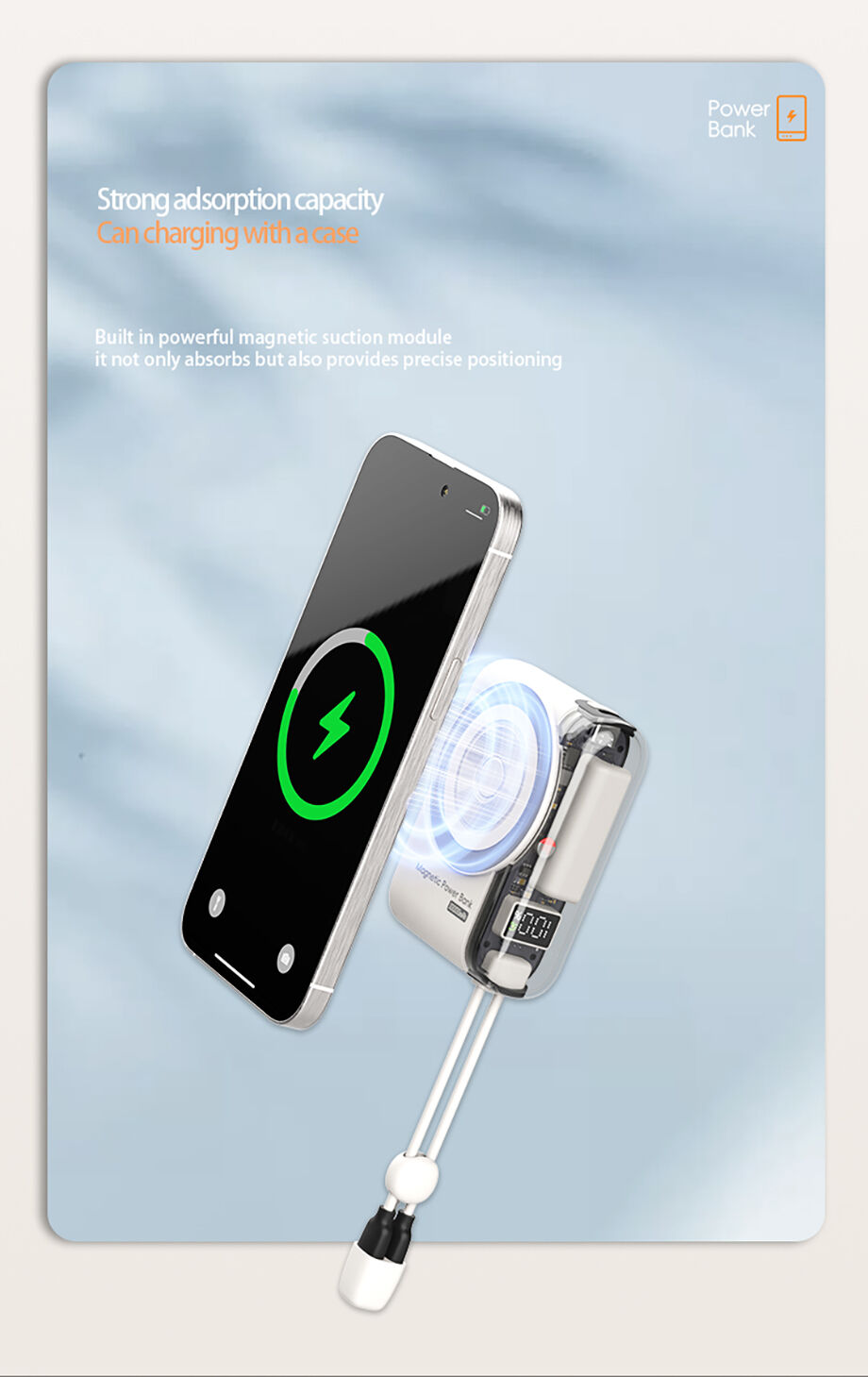 Shenzhen Manufacturer Oem 5000mah Fast Charging Pd Wireless 10000mah ...