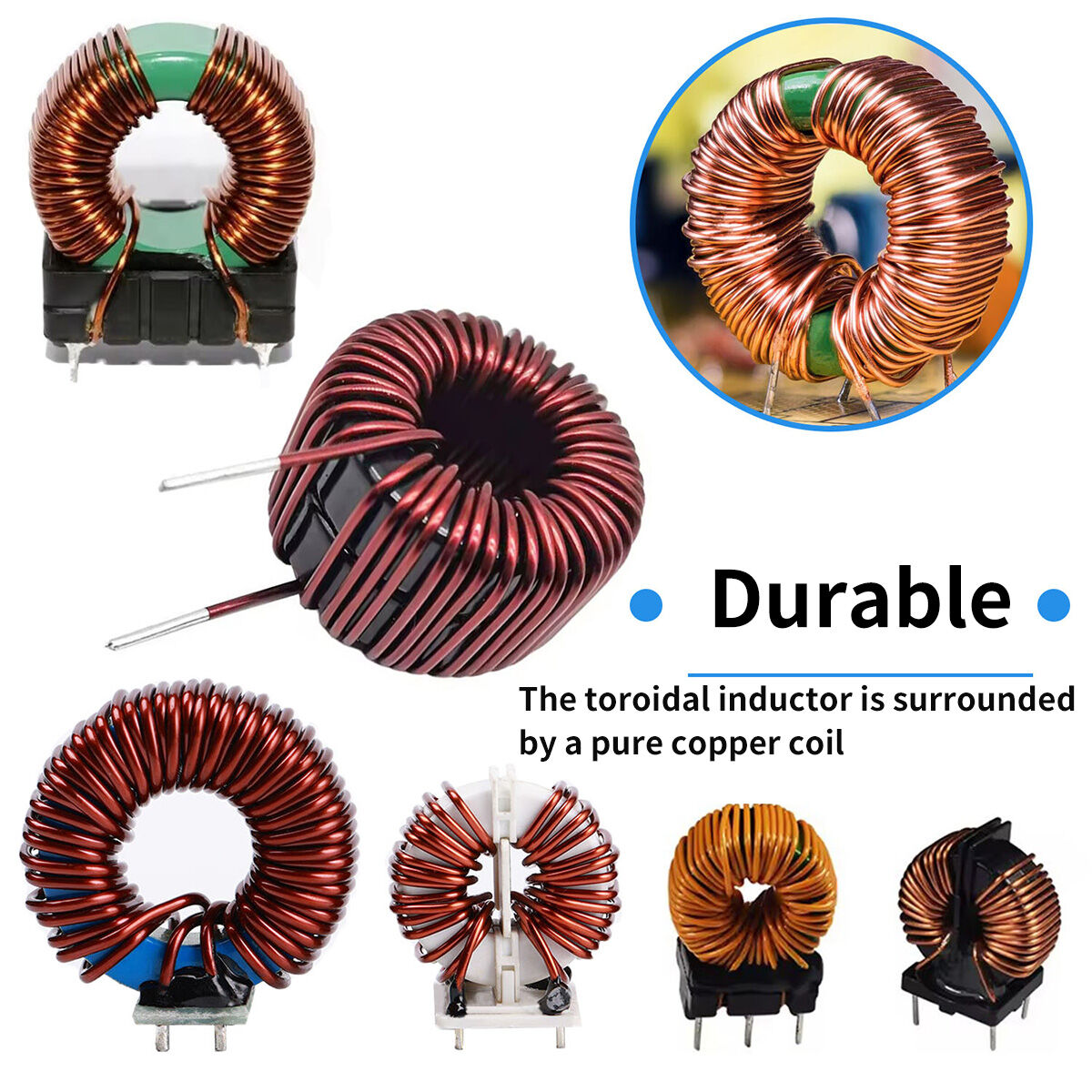 Differential Mode Inductors Solar Power Converter High Power Magnetic ...