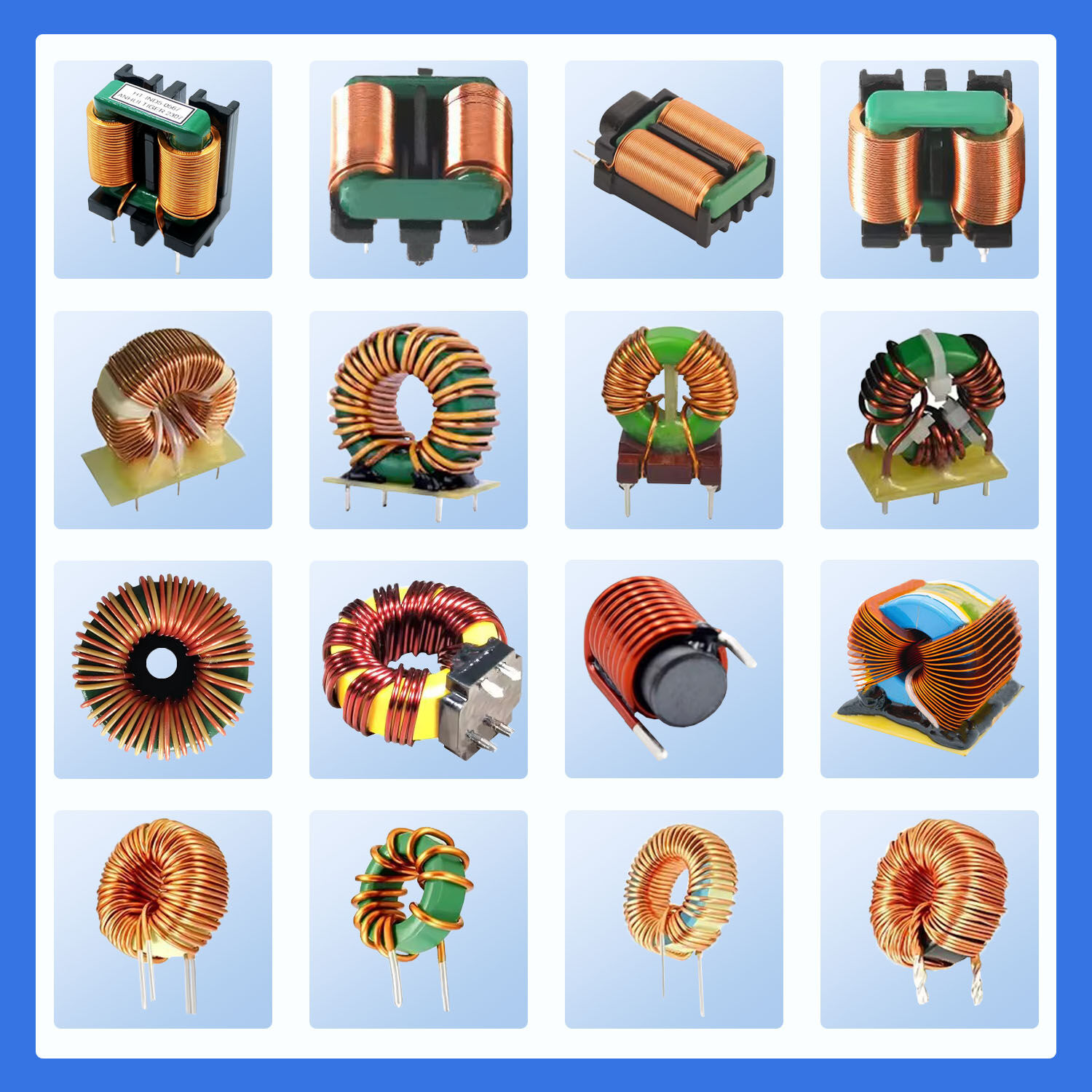 High Current Inductors Chokes Inductor Inductance Toroidal Core ...