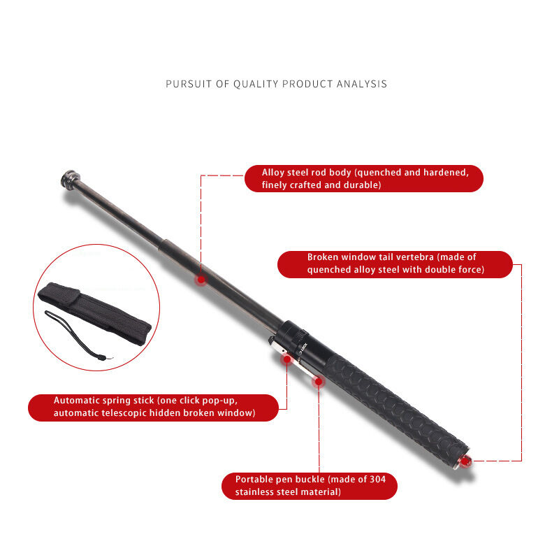 Expandable Steel Baton Self Defense Mini Baton Stick $7.9 - Wholesale ...