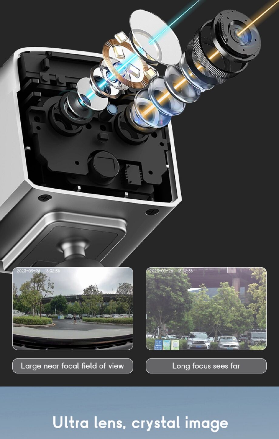 Factory Price Oem Camsoy App Free Cloud Storage Wireless Dual Lens ...