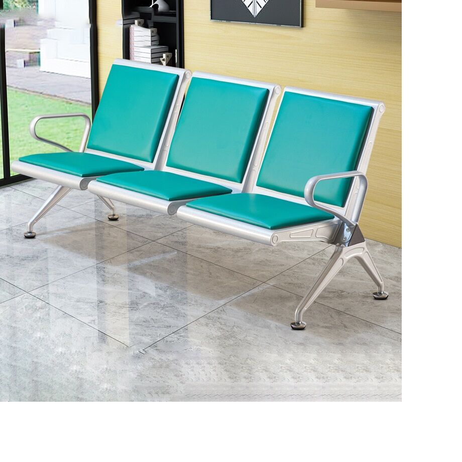 Ouhe Airport Waiting Metal Chairs Hospital Room Public Bench Chair Waiting Room Furniture Metal ...