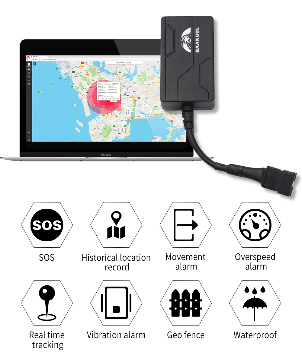 Mini Motor Gps Baanool Coban Gps Tracker 2g Gps Tracker Tk311 For Car ...