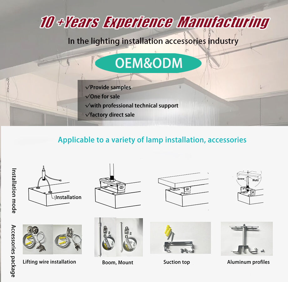 Customized Track Light Accessories Led Office Light Accessories With ...