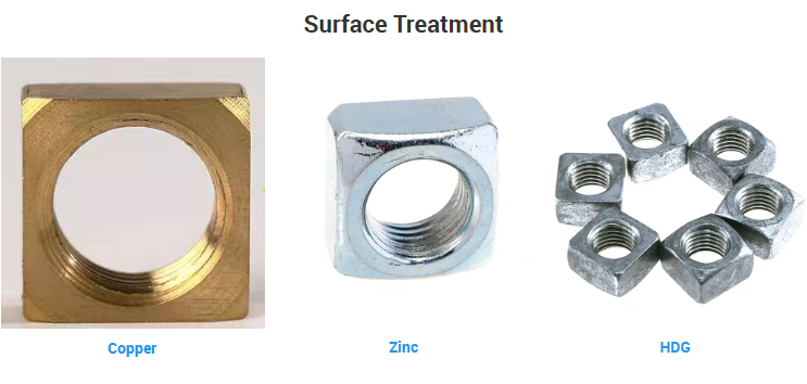 Qualified Inspection Stainless Steel Din 577 Square Nut - China ...