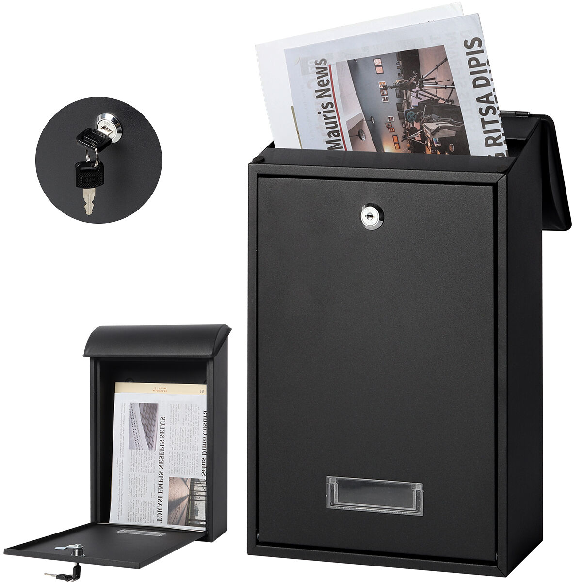 High Quality Manufacturer Home Iron Water-proof Custom Large Key Wall ...