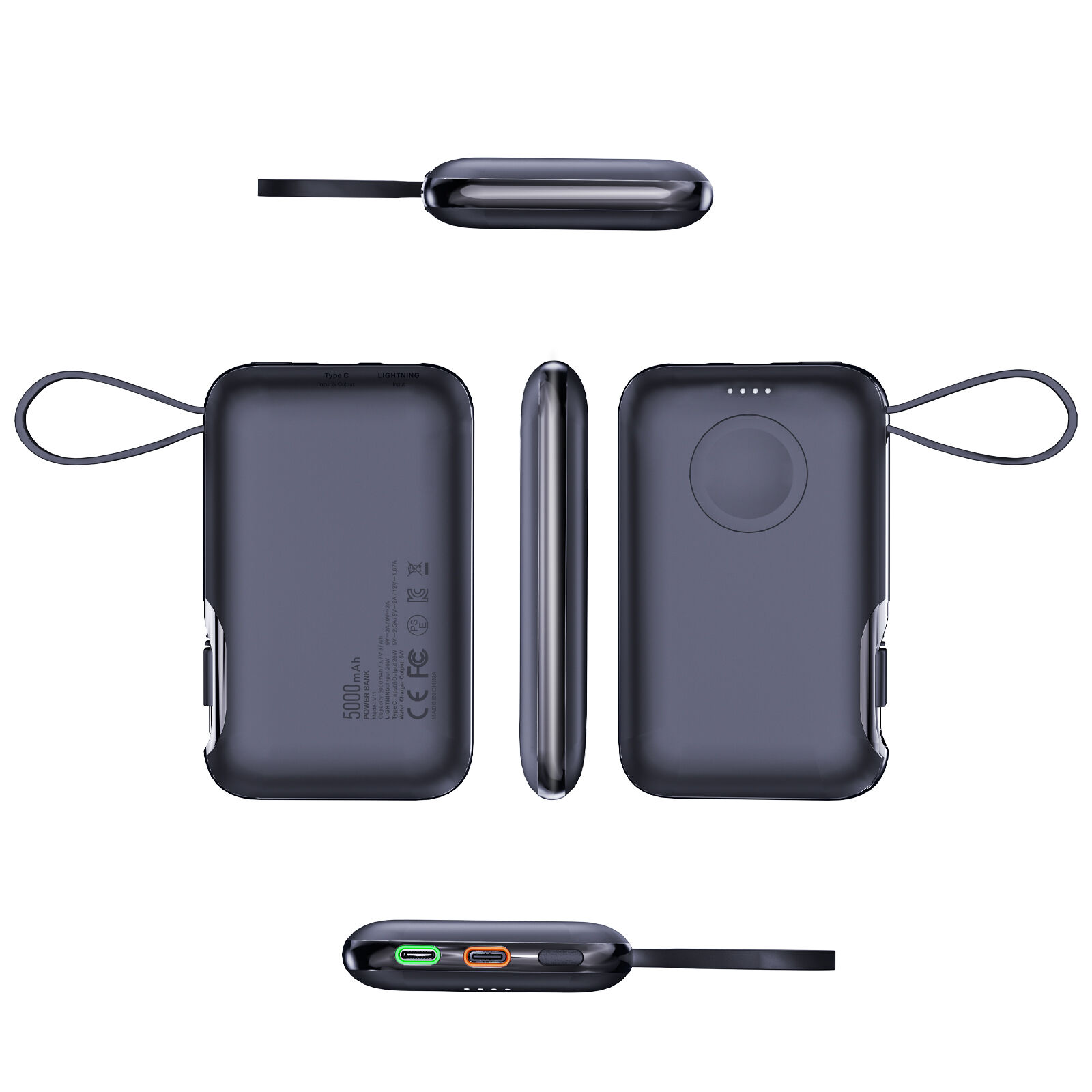 Bulk Buy China Wholesale Jlv11s Cell Phone 5000mah Power Bank Iwatch ...