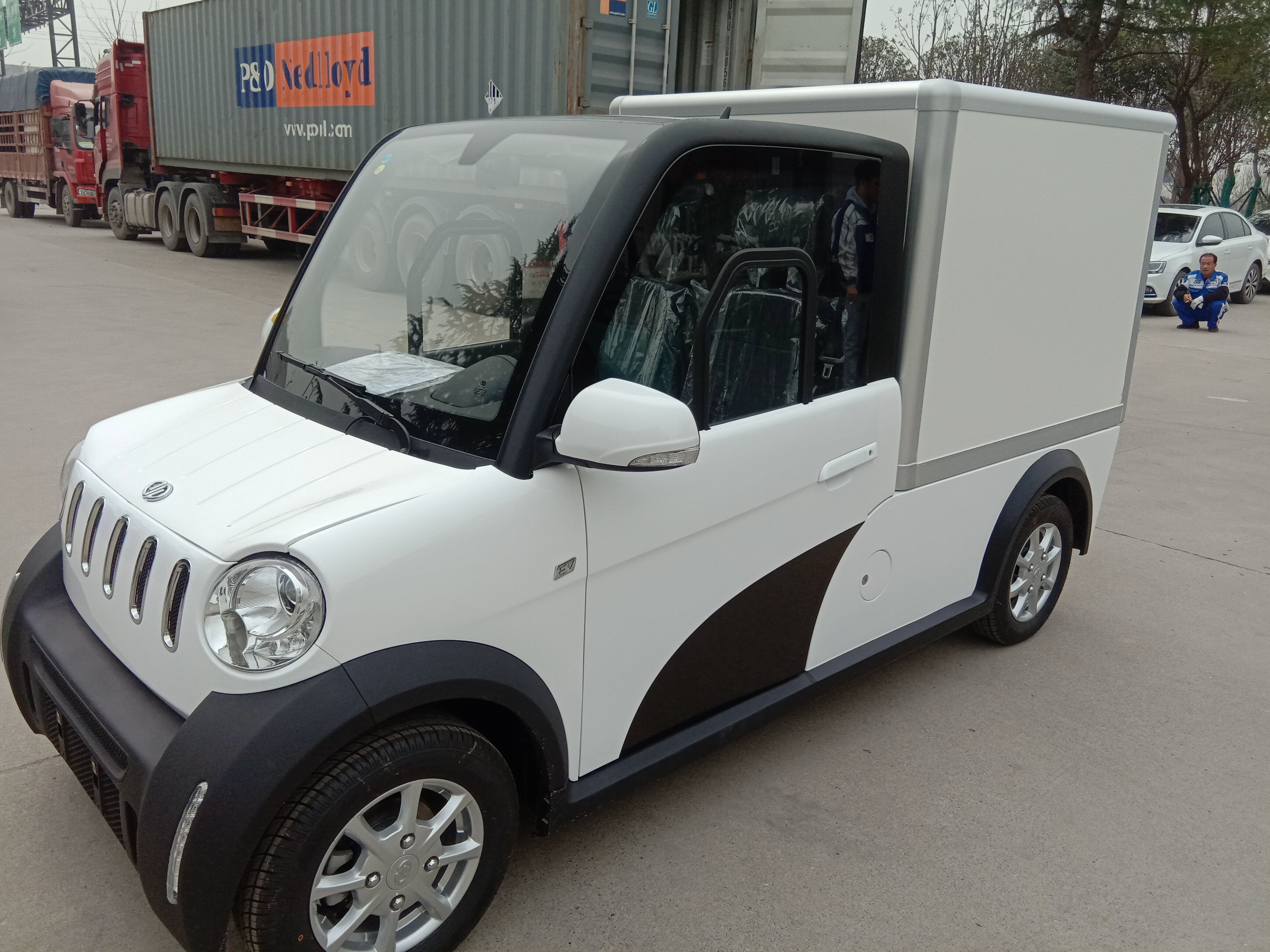 Farm Truck Electric Van From China 72v, Eec L7e $6120 - Wholesale China ...