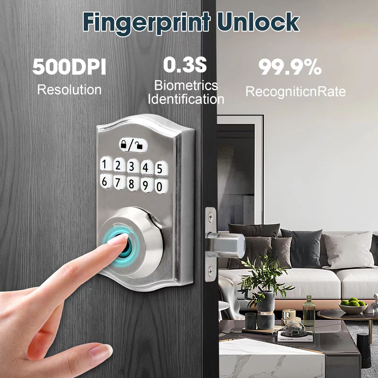 Buy China Wholesale Hot Selling Fingerprint Dead Bolt Locks Password ...