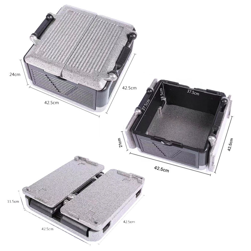 Foldable Takeaway Food Catering Container Epp Incubator Thermal ...