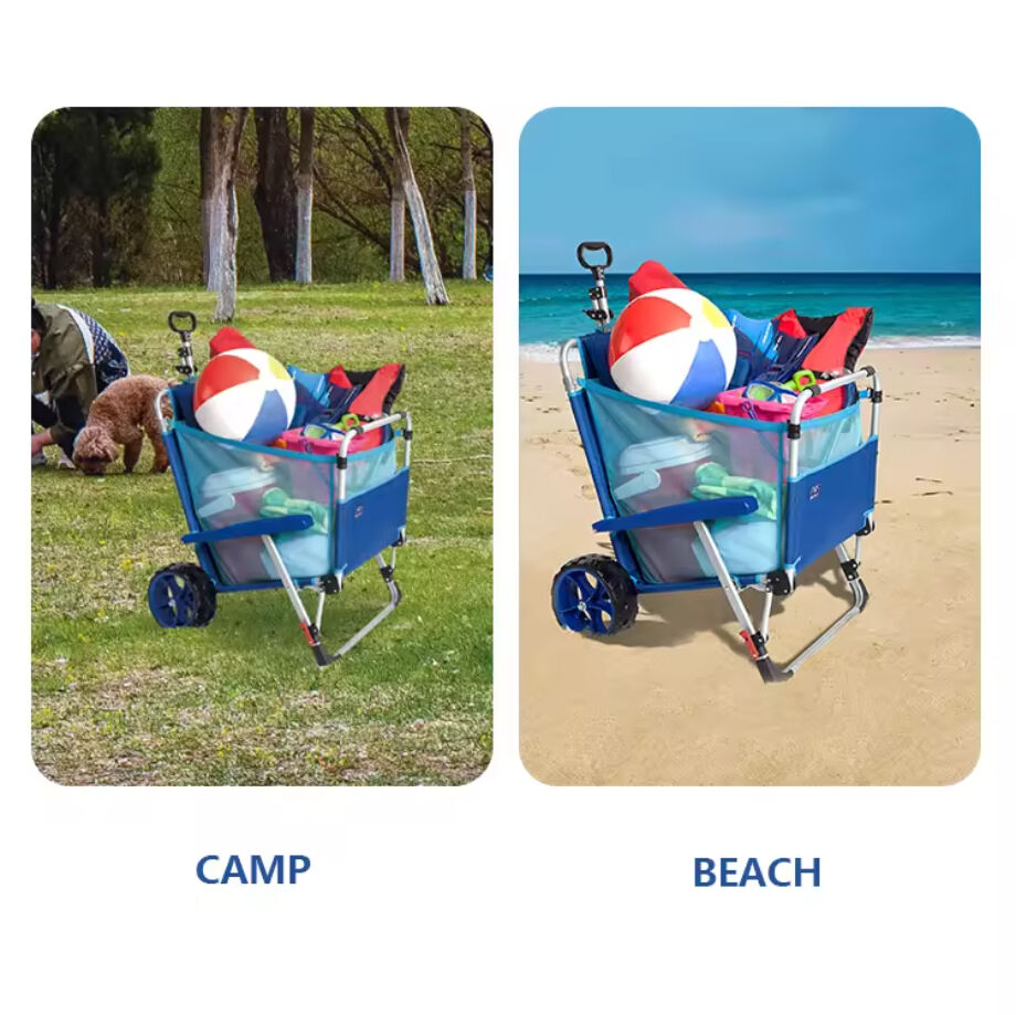 Oem Factory Beach Day Foldable Fish Chair 2 In 1 Camping Folding Beach ...