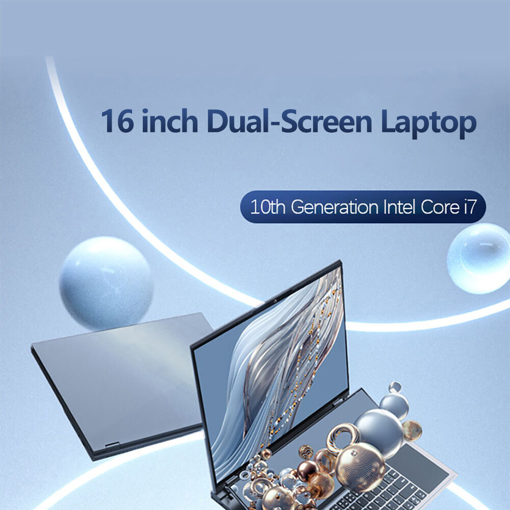 Tps Dual Monitor Touch Screen Laptop 16''+14'' Display Intel Core I7 ...