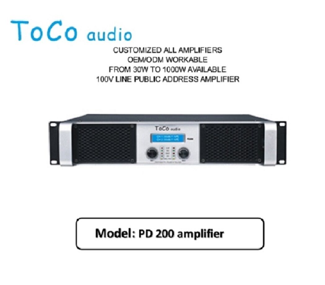 Bulk Buy China Wholesale Customizable Professional Power Amplifier With ...