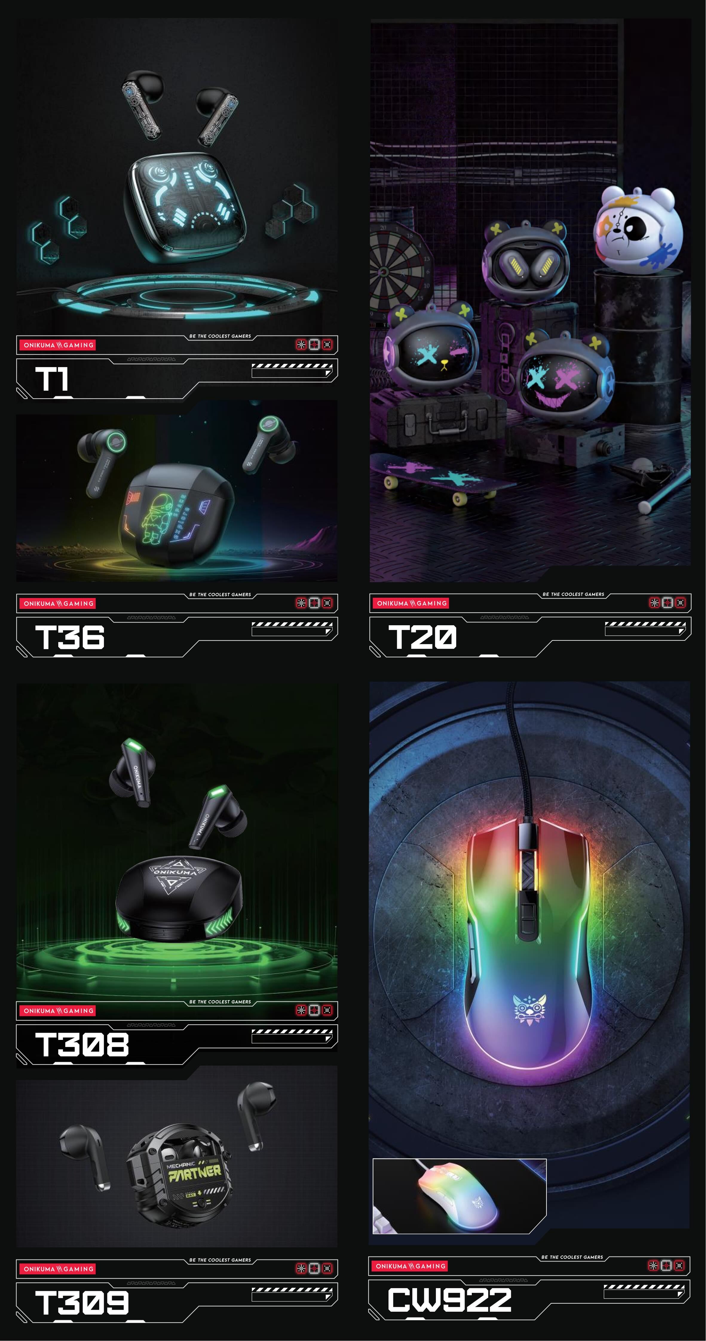 Buy China Wholesale Free Sample Onikuma Cw928 Creative Rgb Stability ...