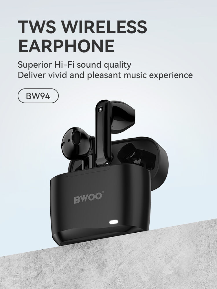 Bwoo 2024 New Tws True Wireless Stereo Earbuds Bt 5.3 Custom Waterproof ...