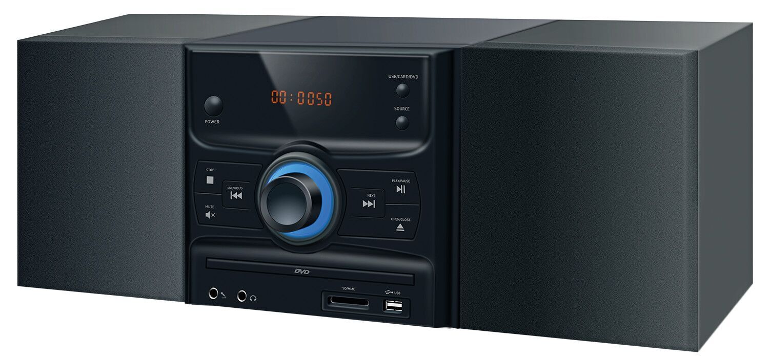 Stereo Speakers Hi-fi System Hi-fi Cd Micro System 2 X 15w Rms Cd Micro ...