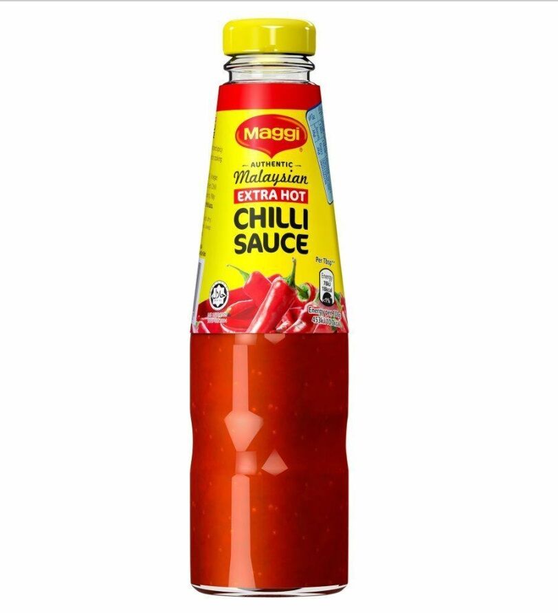 Maggi - Authentic Malaysian Extra Hot Chilli Sauce - 320g Maggi Mild ...