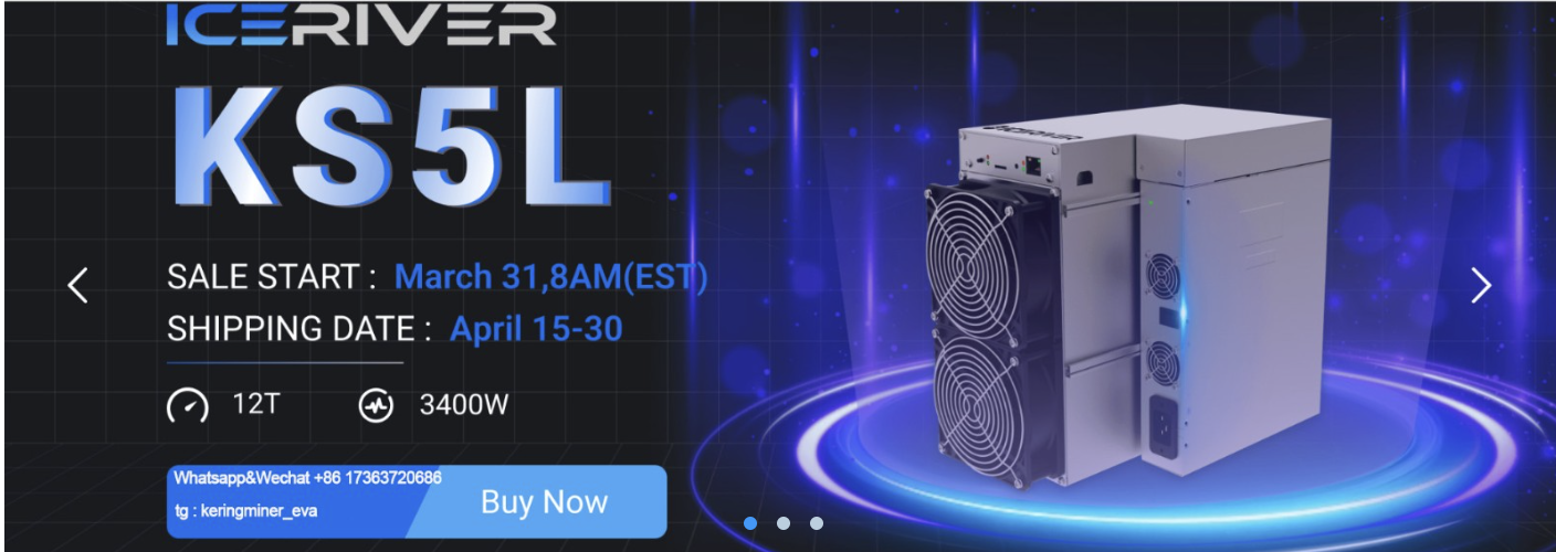 Iceriver Kas Ks5l Miners The Heavy Hash Algorithm With A Maximum Hash ...