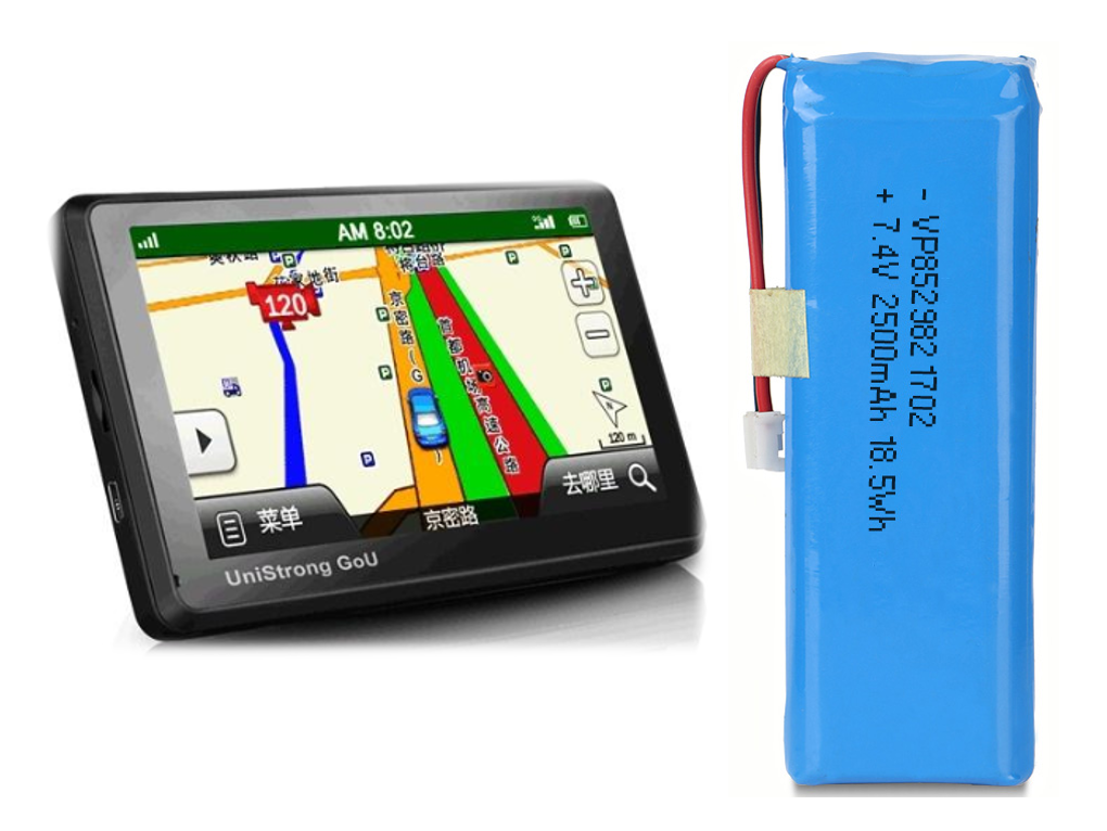 Factory 7.4v 2500mah 892582-2s1p Lithium-polymer Battery With Pcm For ...