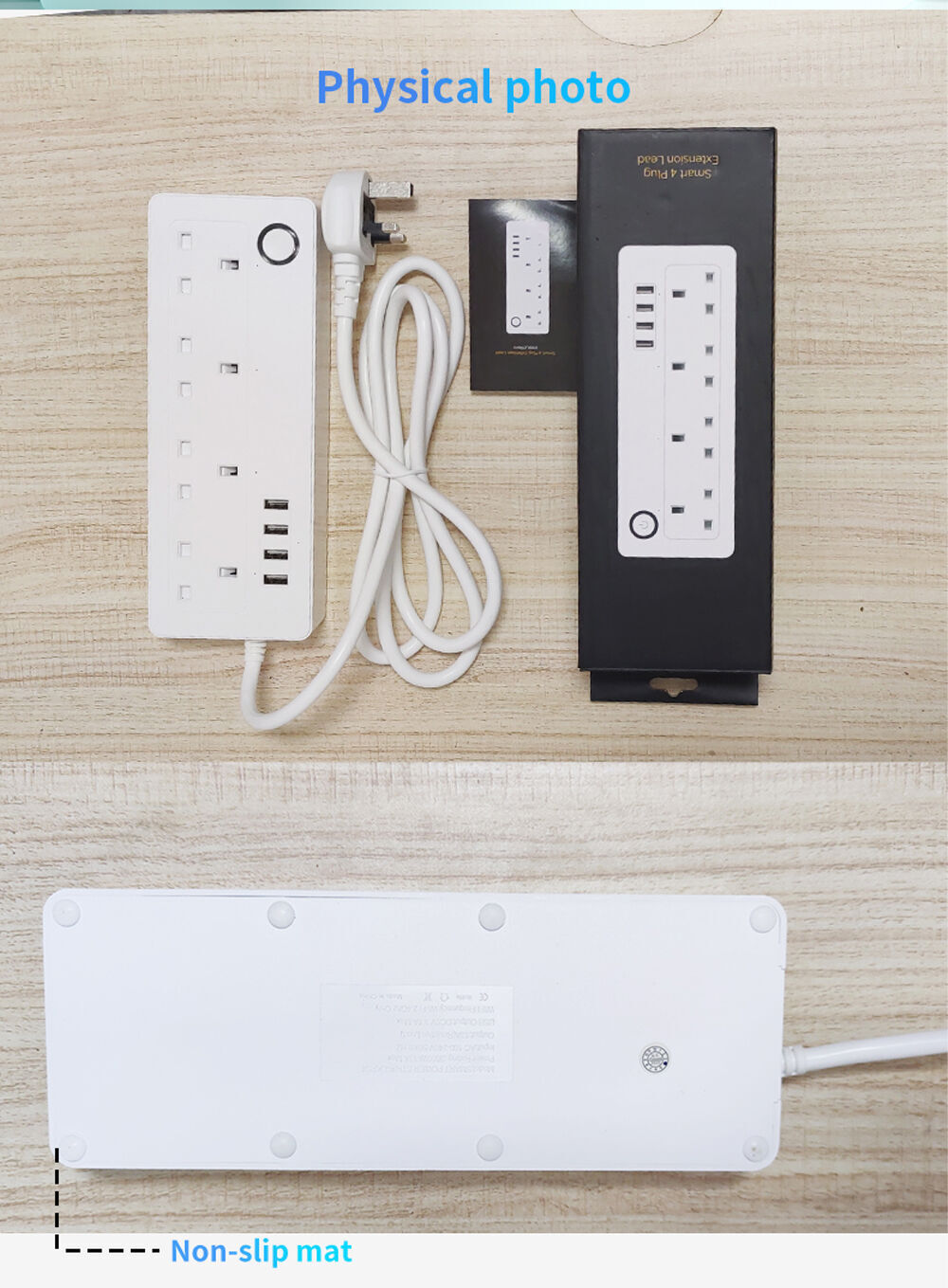 Smart App Power Strip Socket Remote Control Smart Plug Tuya Smart Wifi ...