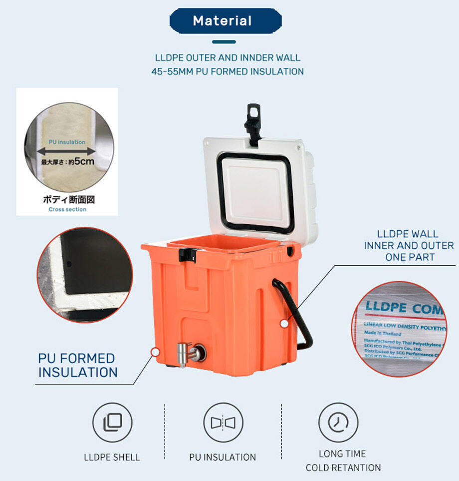 Buy China Wholesale Heavy Duty 10qt Food Grade Lldpe Wall Cooler ...