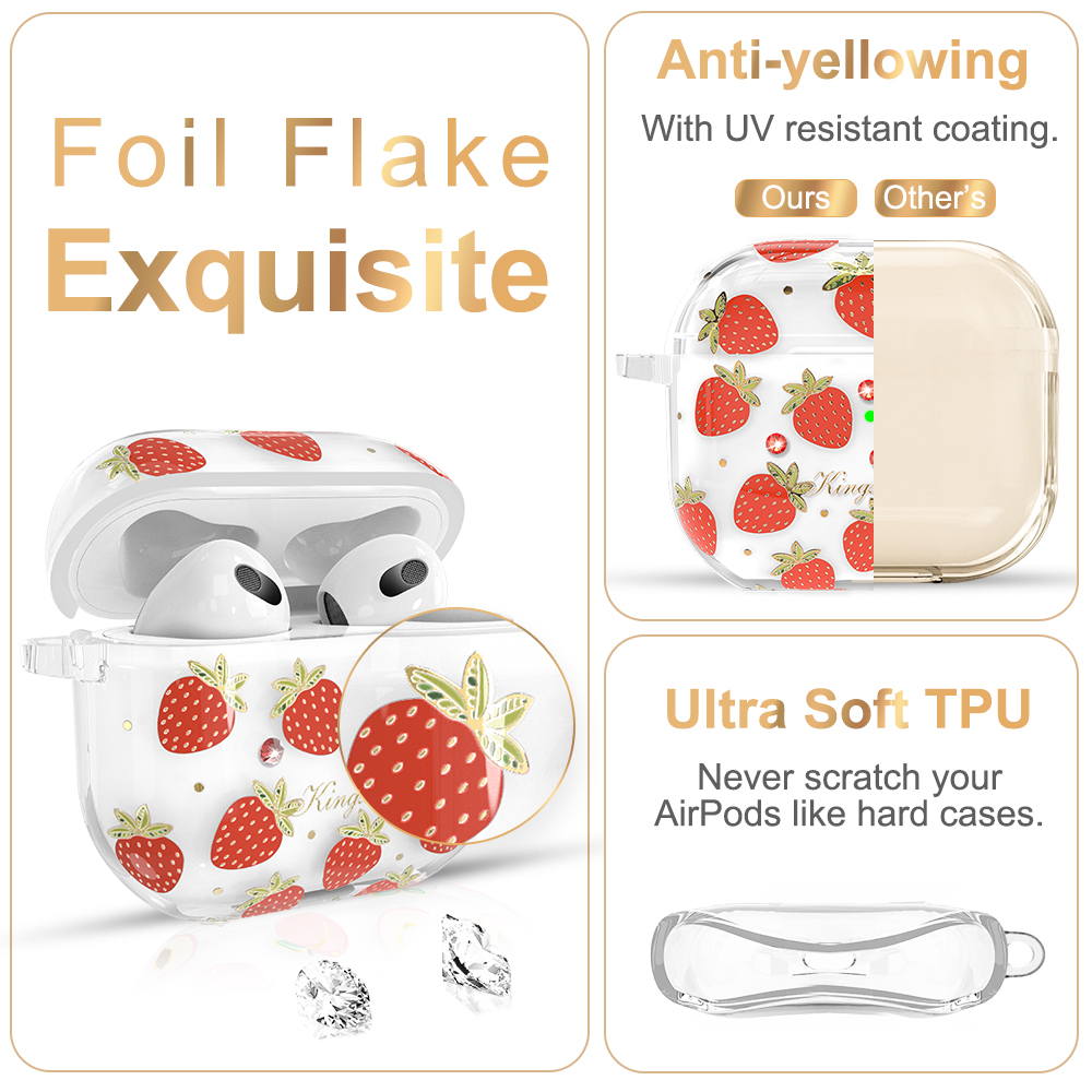 Shockproof Soft Tpu 360 Protection Wireless Bluetooth Earphone Case ...