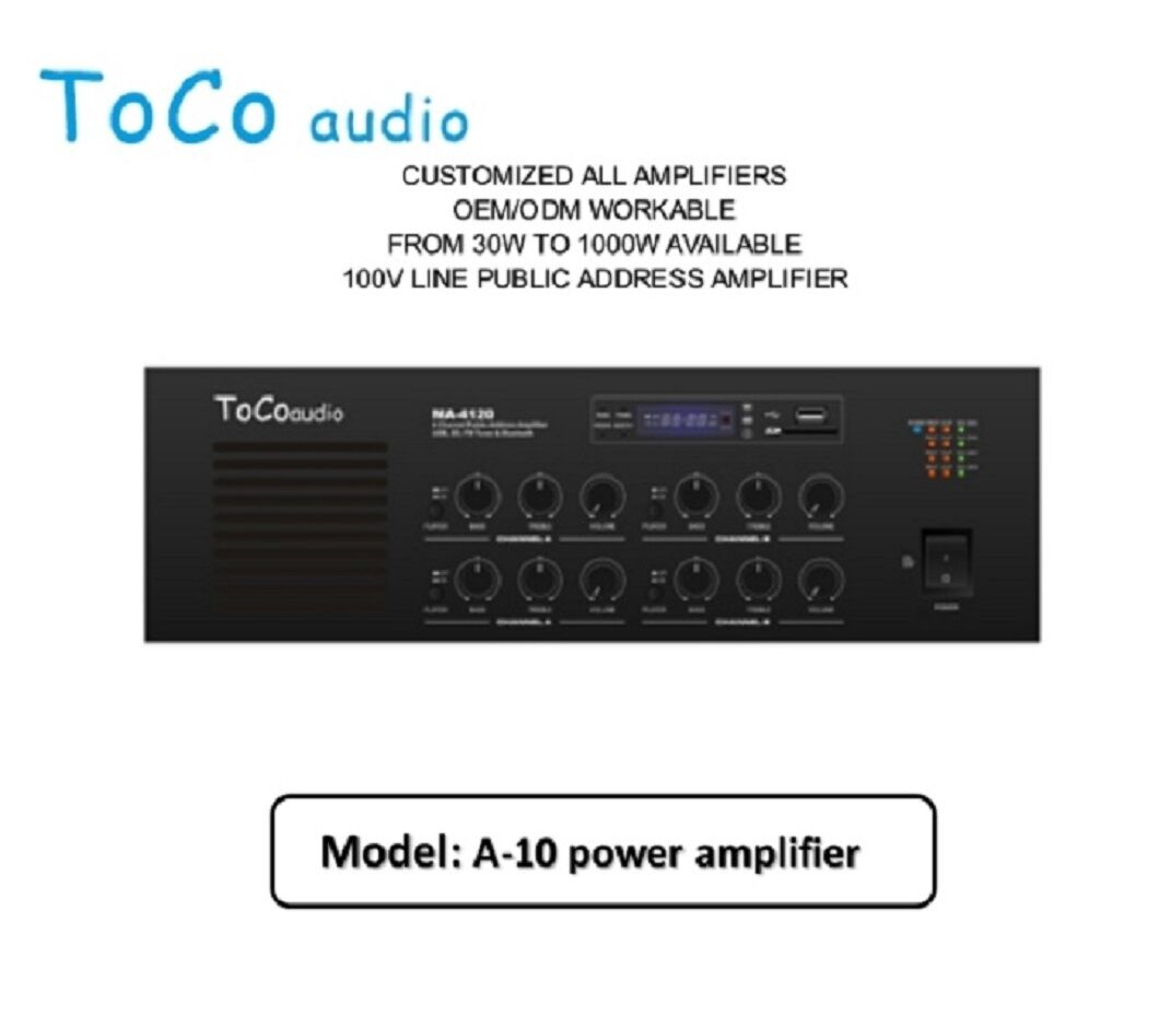 Ma-4120 ,4ch Usb/bluetooth/mp3 Mixer Amplifiers, Public Address System - Buy China Wholesale ...