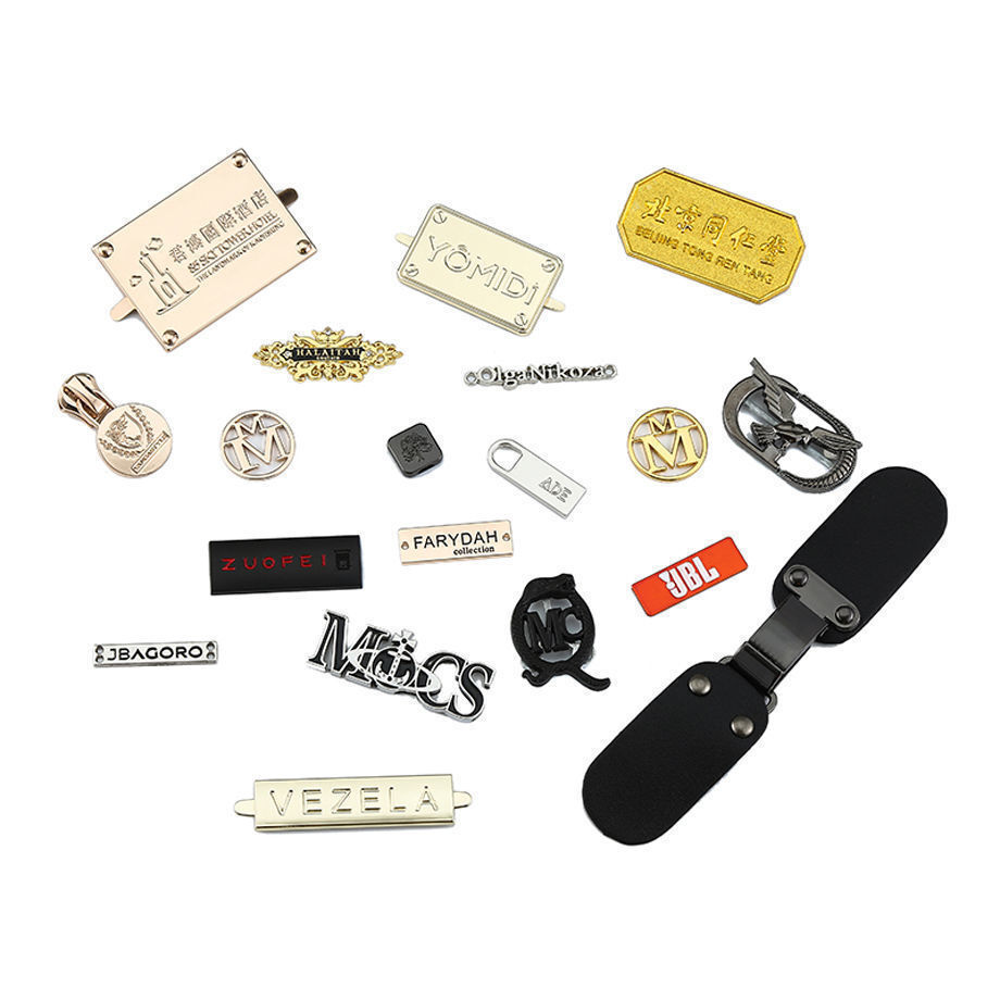 Aluminum Metal Logo Sticker Luxury Candles Private Label Embossed Gold ...