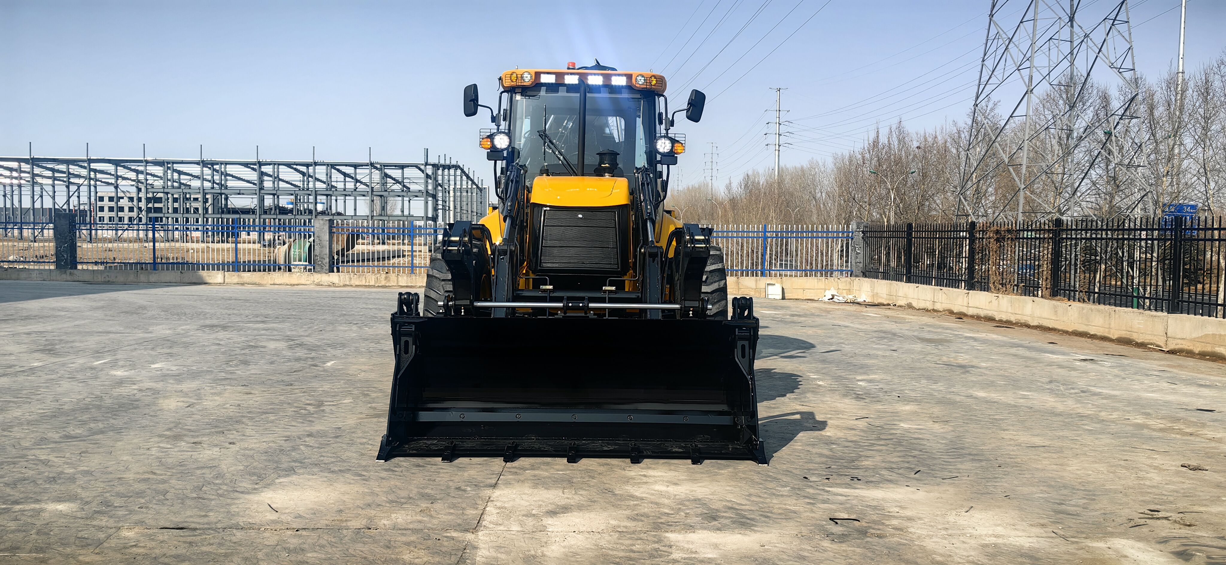 Acntruck Official 2.5 Ton Backhoes Loader 388h Backhoe Excavator Loader ...