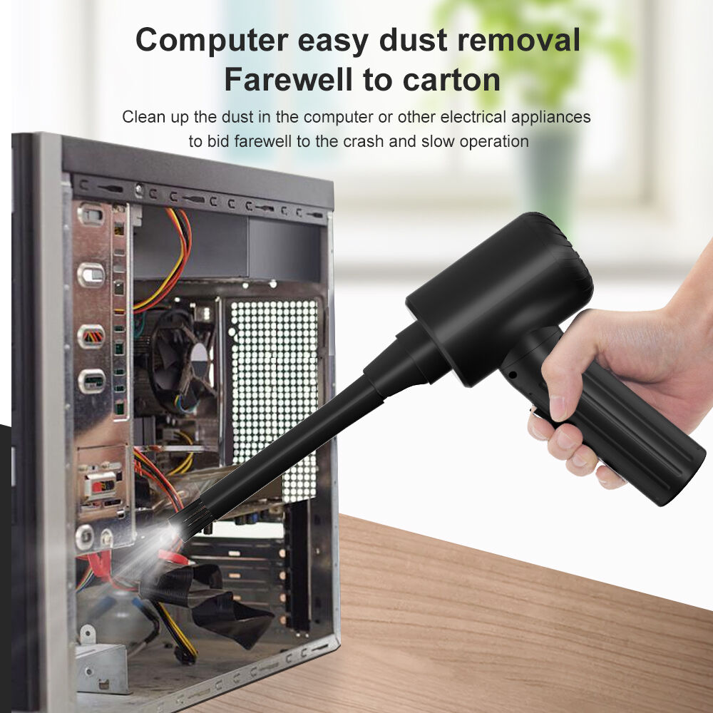 3 Gears Rechargeable 7500mah Air Cleaner Computer Keyboard Car Reusable ...