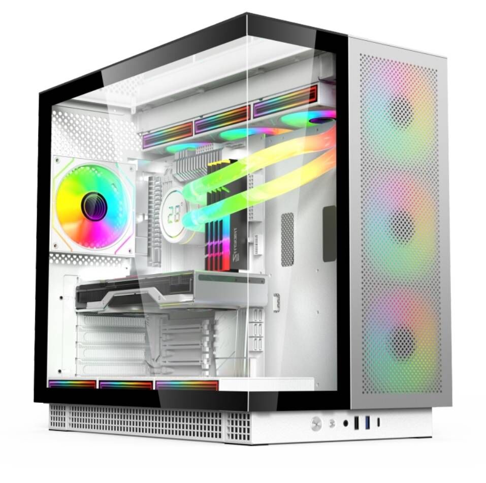 2024 New Trend Pc Case High Quality Oem Odm 3 Sides Tempered Glass ...