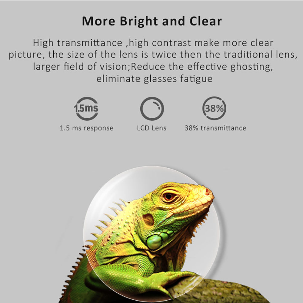 3d Glasses Active Shutter For Dlp-link Technology 3d Projector - Expore ...