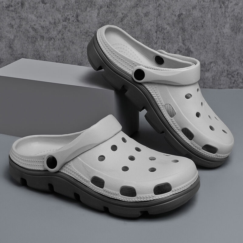 2024 Factory Couple High Elastic Summer Eva Clogs Breathable Colorful ...