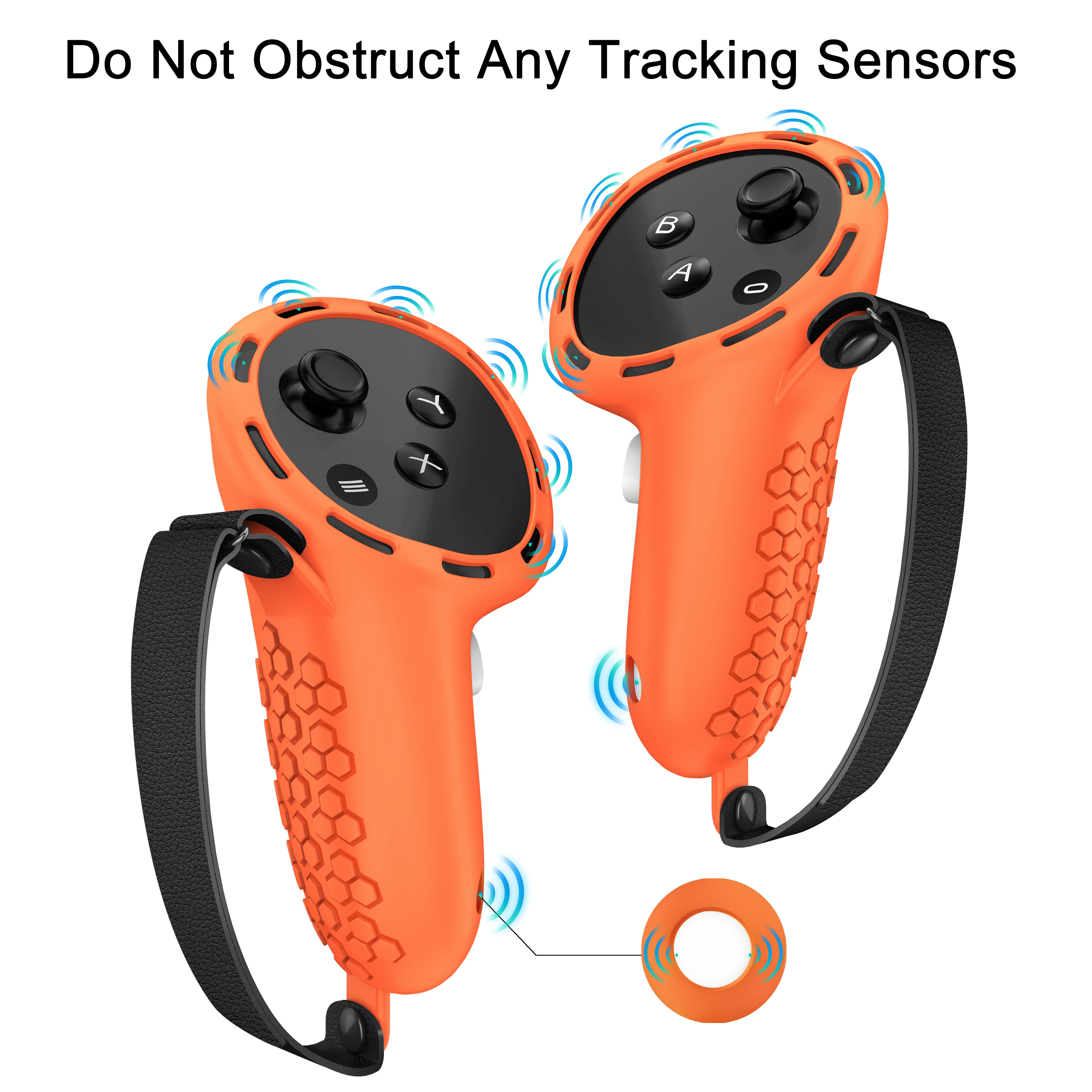 Buy China Wholesale Quest 3 Compatible Controller Grip Silicone Vr ...