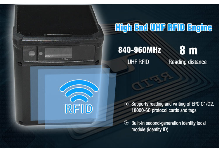 Factory Direct High Quality China Wholesale Warehouse Rfid Pda Industrial Laser Barcode Scanner ...