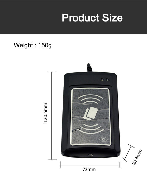 New Design Dual Interface Usb Nfc + Ic Chip Tablet Pc Iso 7816 Smart ...