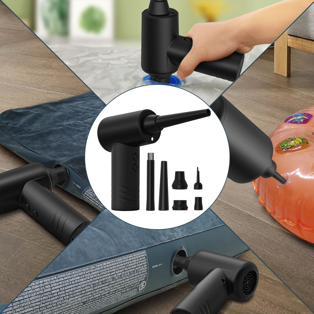 Manufacturer Compressed Air Duster Gun Portable Cordless Electric Air ...