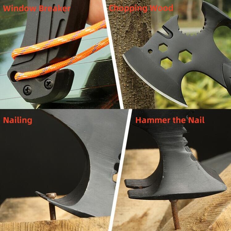 Wholesale Outdoor Camping High Carbon Steel Multi Tool Garden Hatchet ...