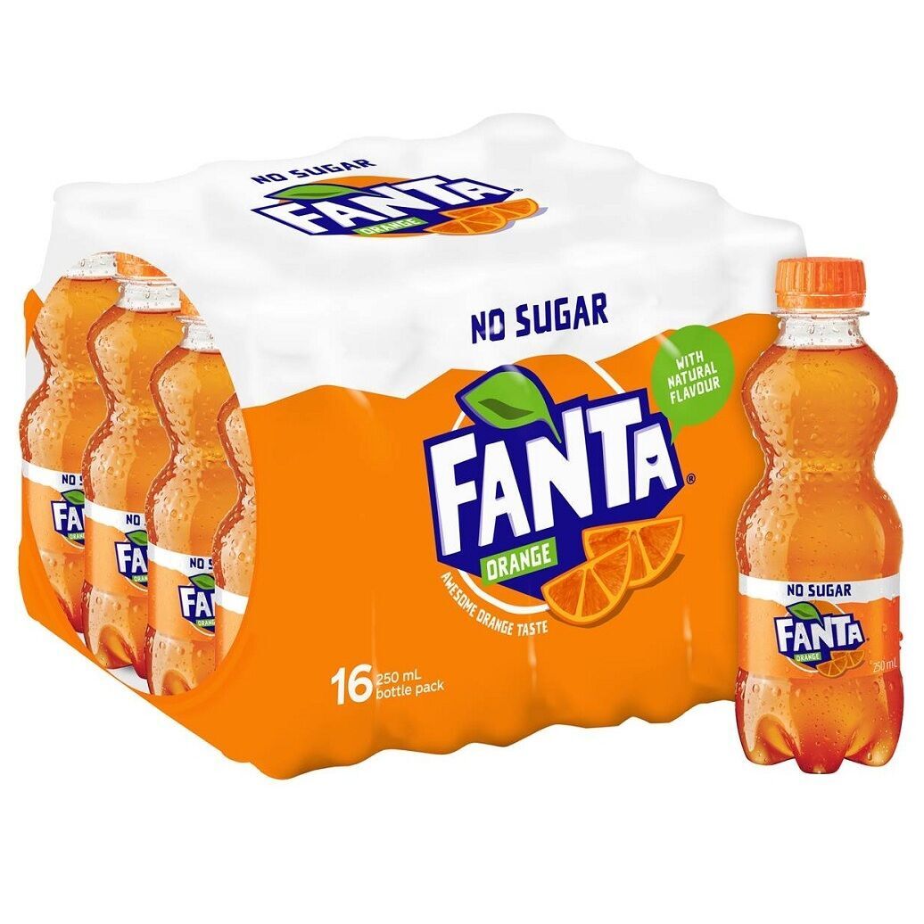 Fanta Soft Drinks Can And Bottles Orange, Grape, Soda Cream, Sarsi/ Fanta Carbonated Drinks ...
