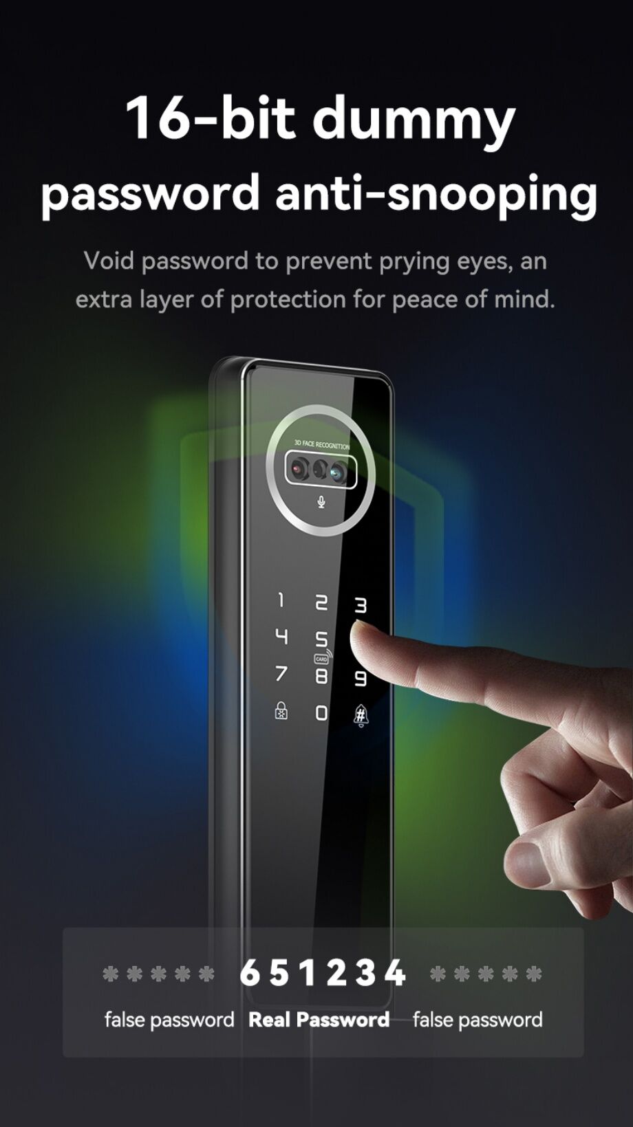 Sinovo Good Price Electronic Automatic Deadbolt Smart Fingerprint Door ...